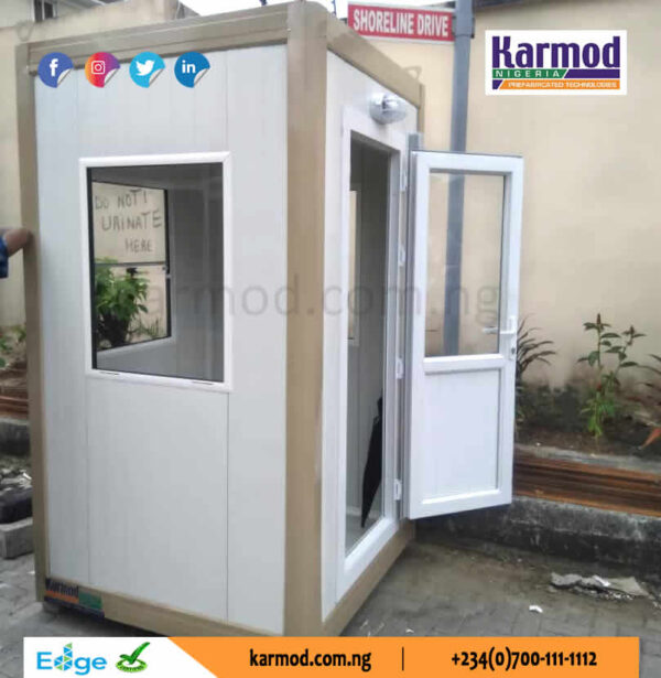 Modern Modular Security Cabin – Karmod Nigeria