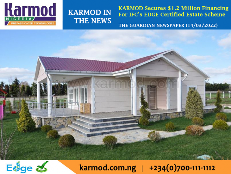 KARMOD Secures $1.2 Million Financing For IFC’s EDGE Certified Estate ...