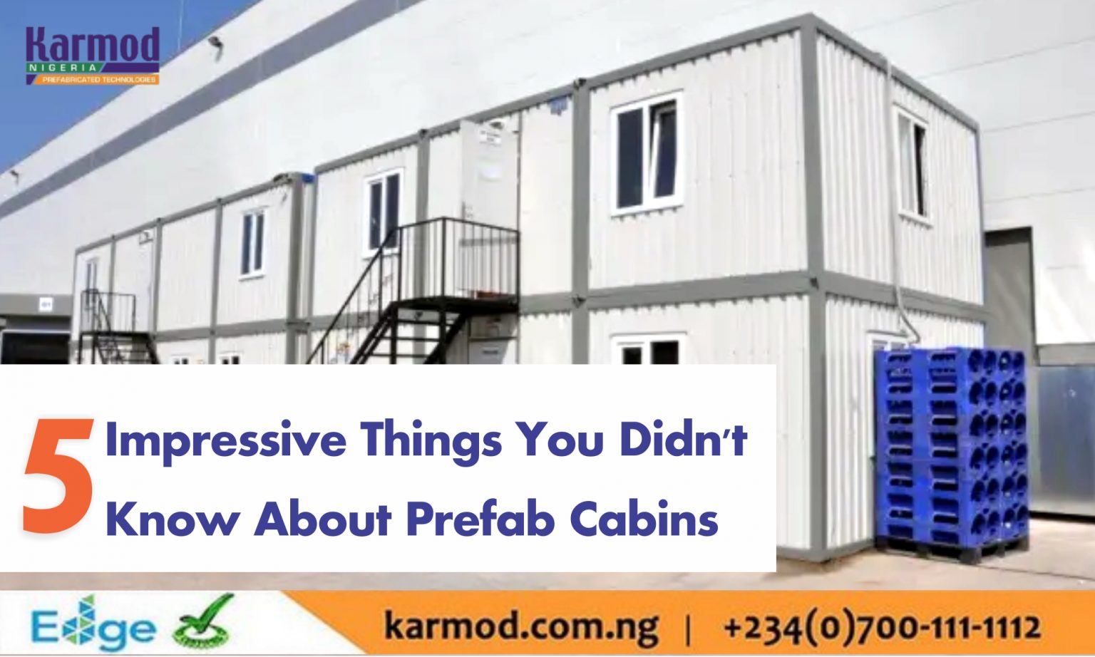 Karmod Nigeria – Container Homes | Prefabricated Houses | Modular Cabins